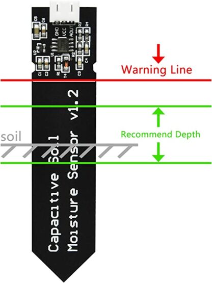 Capacitive Soil Moisture Sensor V2.0 - Robotonbd Capacitive Soil Moisture Sensor V2.0 - Robotonbd