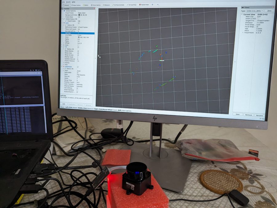 LD Robot D300 360° Lidar - Robotonbd