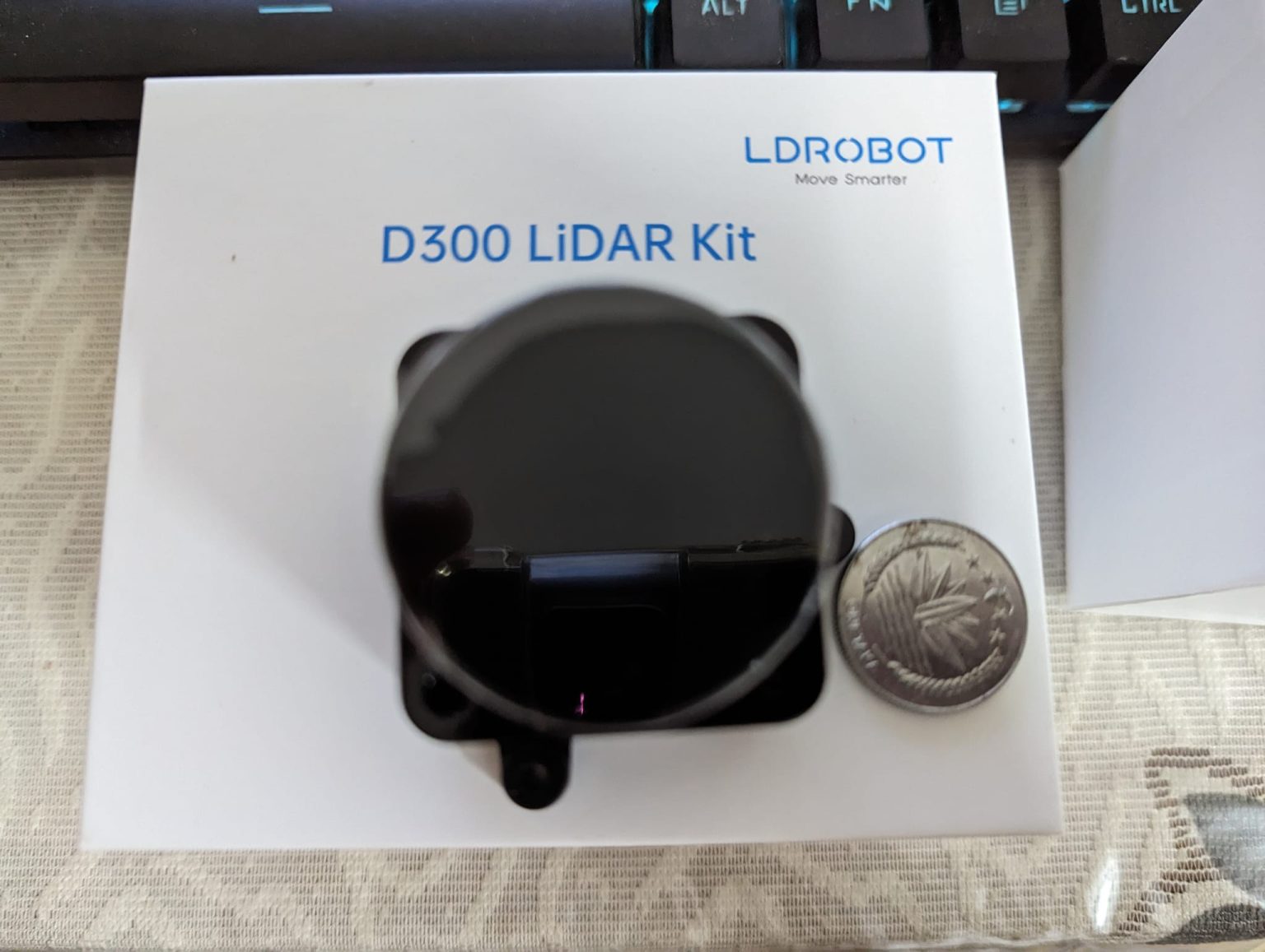 LD Robot D300 360° Lidar - Robotonbd